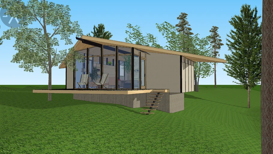 Diamond Cabin | 3D Warehouse