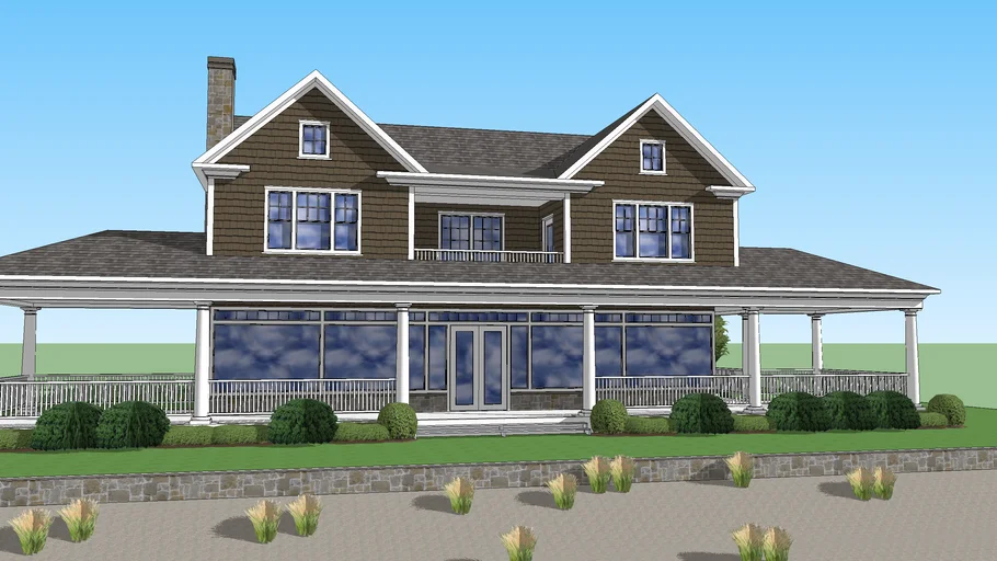 Beach Front Home | 3D Warehouse