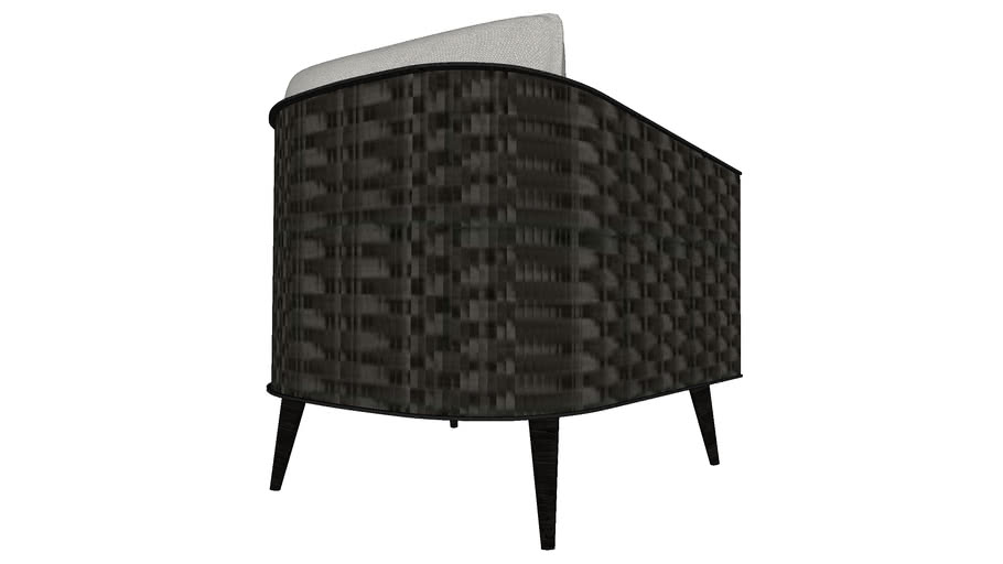 Manutti Cascade Lounge Chair | 3D Warehouse