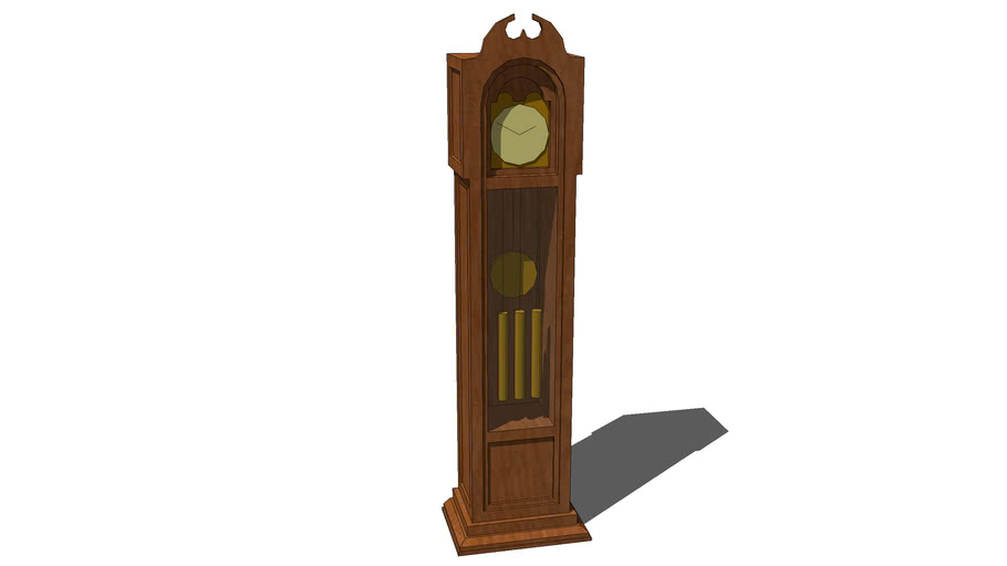 Grandfather Clock | 3D Warehouse