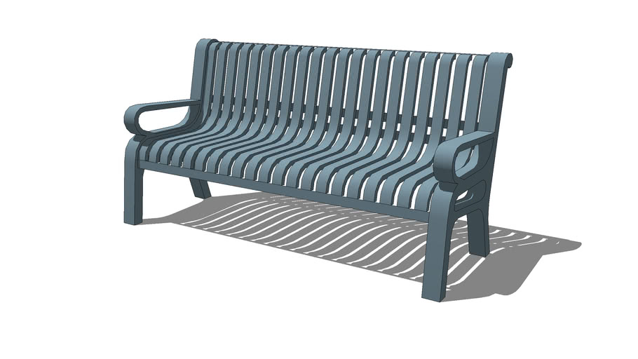 Steel Bench | 3D Warehouse