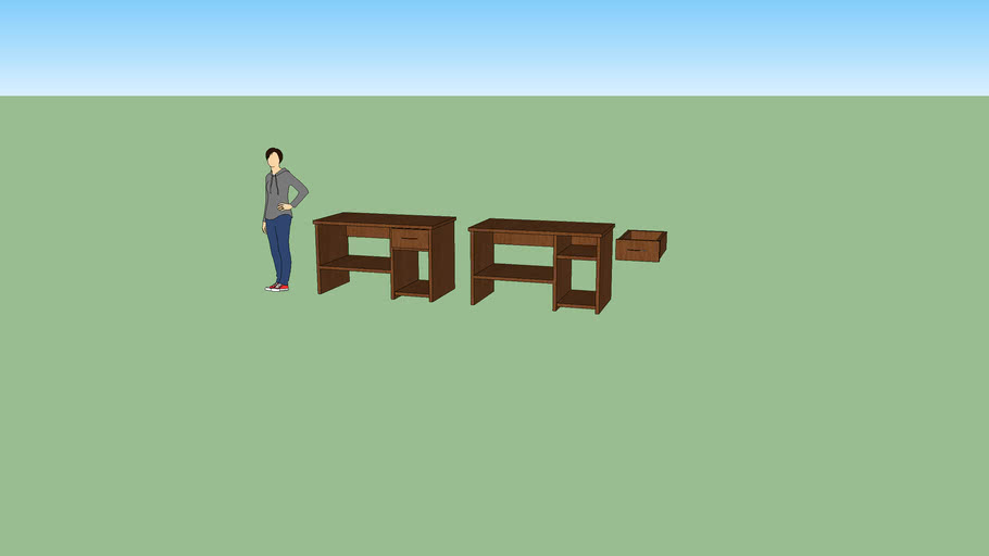 Computer Table | 3D Warehouse