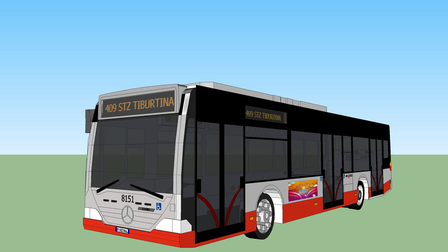 Roma Atac Bus- Mercedes Citaro | 3D Warehouse