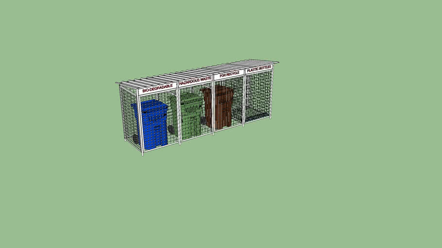 Garbage Cage | 3D Warehouse