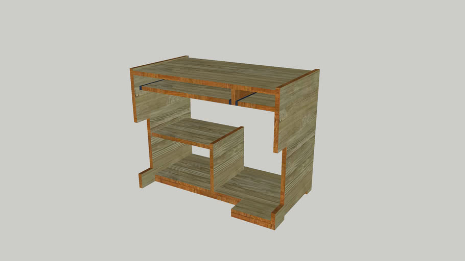 Computer Table | 3D Warehouse