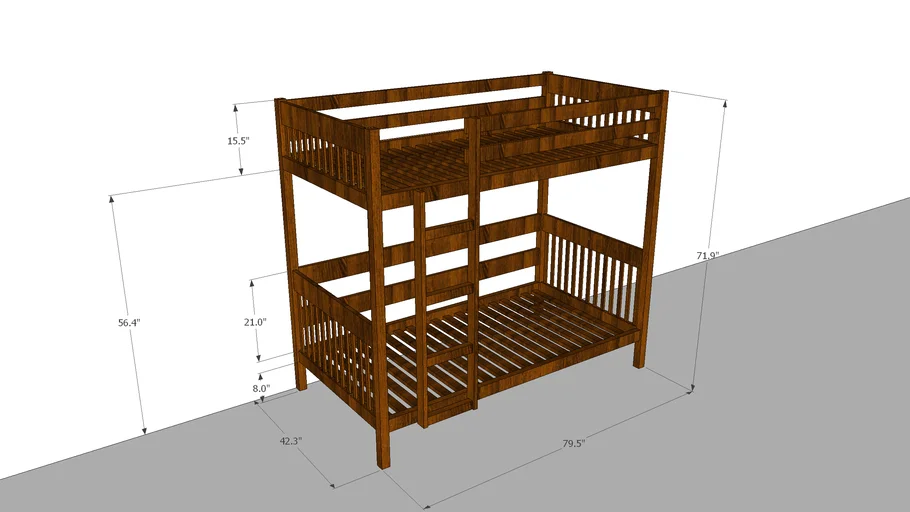 bunk bed | 3D Warehouse