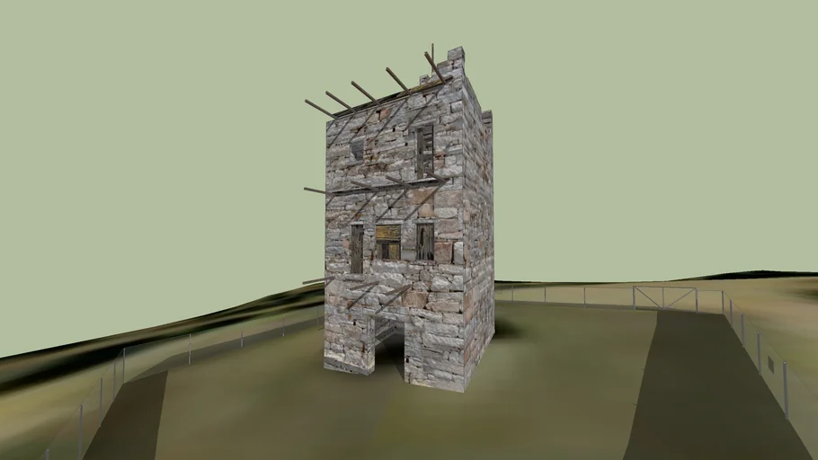 Stokes Castle - Austin, Nevada US. | 3D Warehouse
