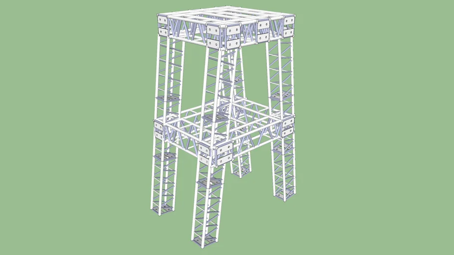 WWE Money in the Bank Truss Ladder | 3D Warehouse