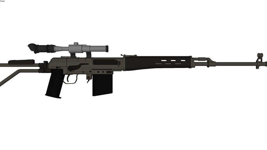 DRAGUNOV-SVDS (custom norinco ndm) | 3D Warehouse