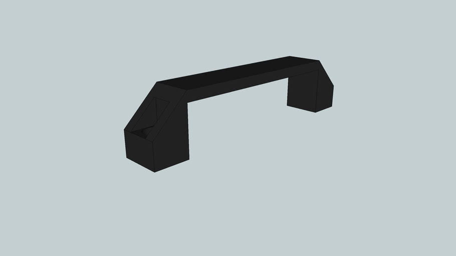 Thorlabs BBH1/M Breadboard Lifting Handles Metric | 3D Warehouse