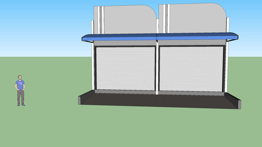 rumah toko | 3D Warehouse