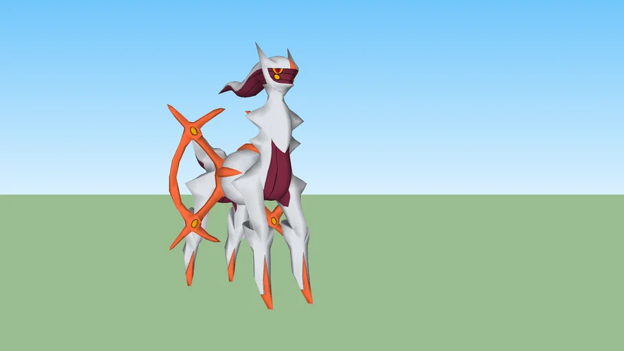Arceus Fire Type | 3D Warehouse
