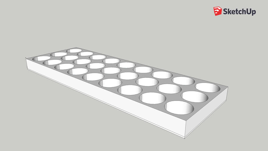 Paint tube holder | 3D Warehouse