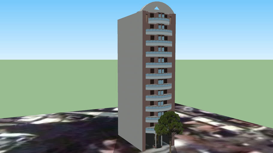 'Building' en Plaza Paso, La Plata. | 3D Warehouse
