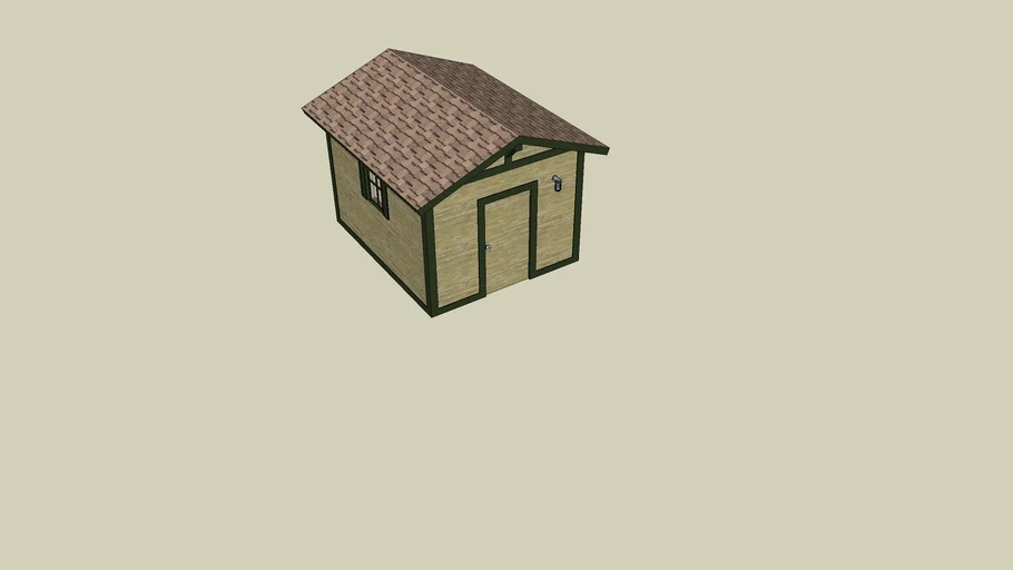 Small Shed | 3D Warehouse