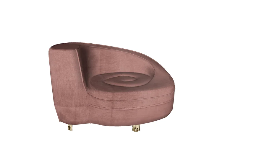 80919 Sessel Lofty Snake Rose | 3D Warehouse