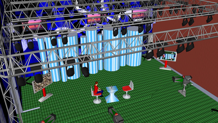 tv studio | 3D Warehouse