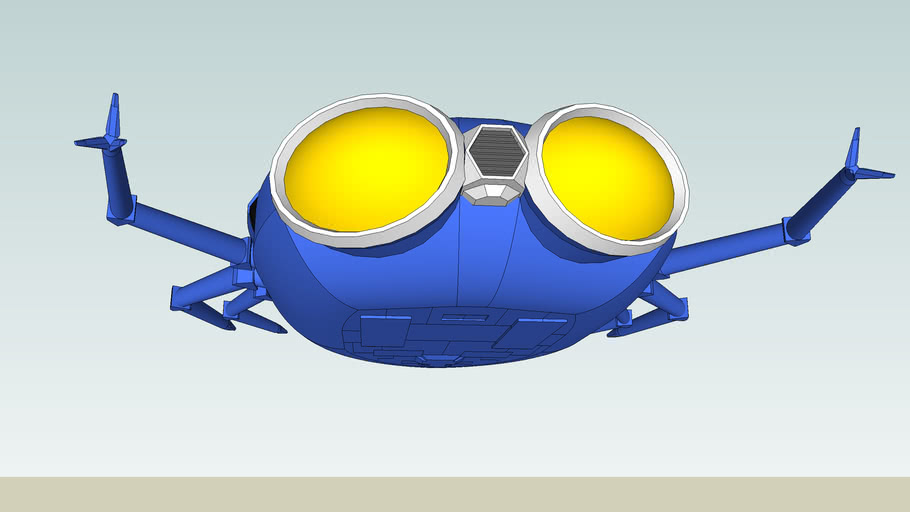 Blue Beetle Bug ship | 3D Warehouse
