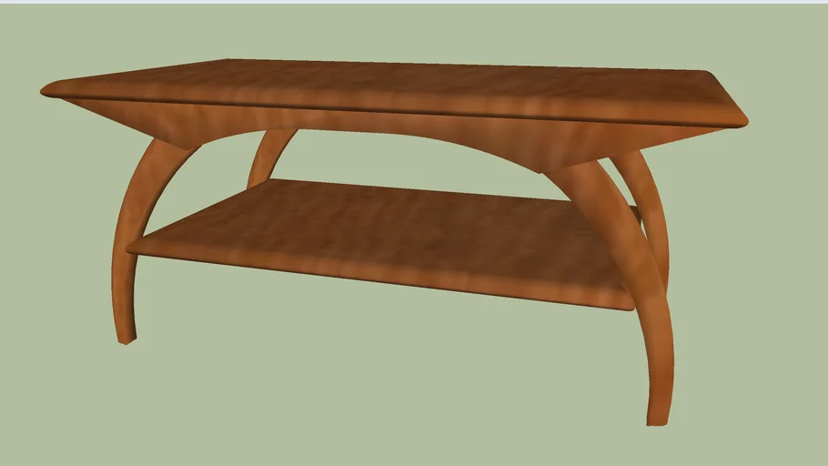 Heywood Wakefield Coffee Table | 3D Warehouse