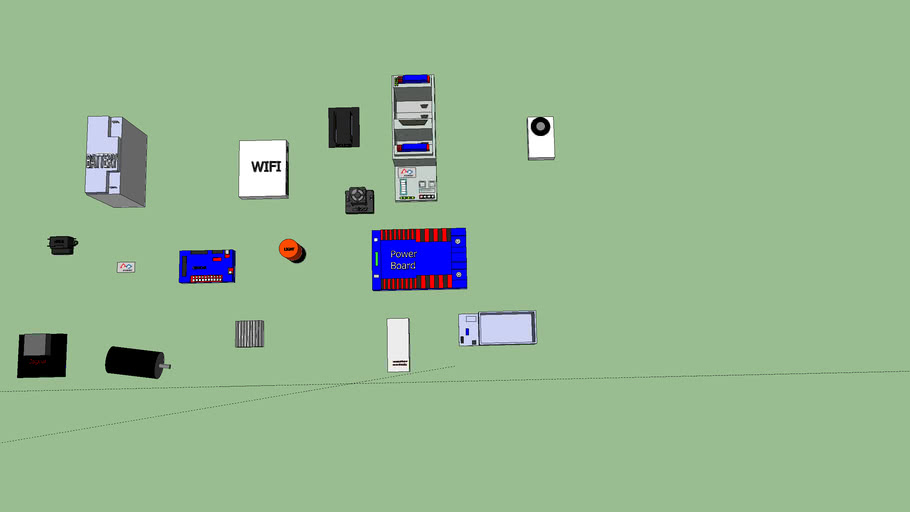 FRC ELECTRONIC PARTS 2013 | 3D Warehouse