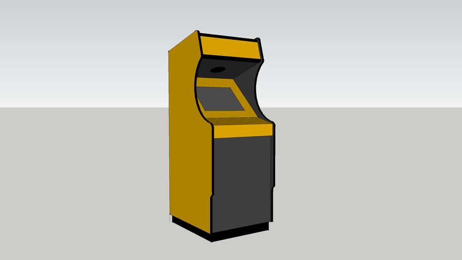Generic arcade cabinet- Taito | 3D Warehouse