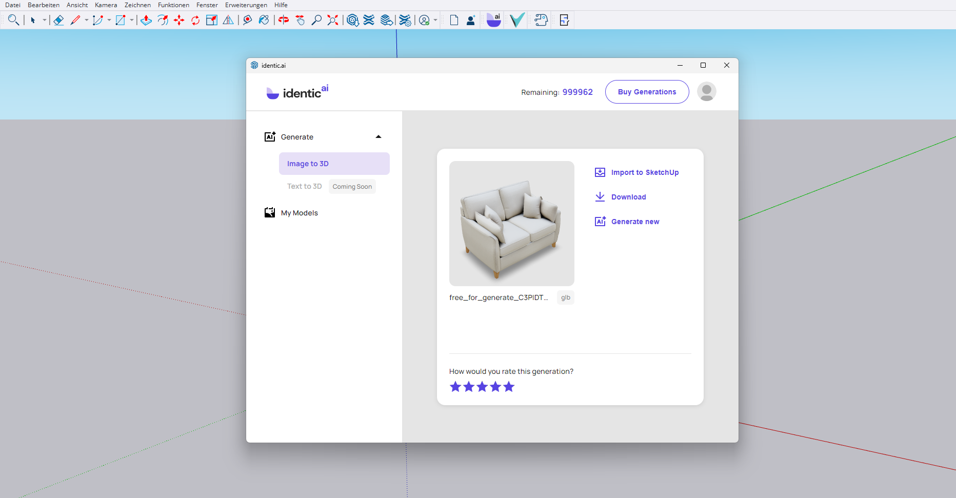 SketchUp Extension Warehouse