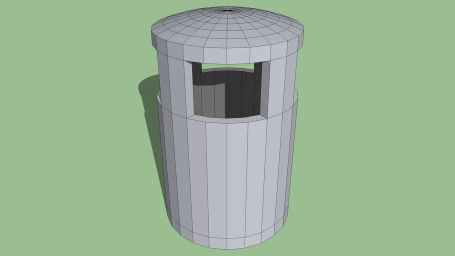 public trash | 3D Warehouse