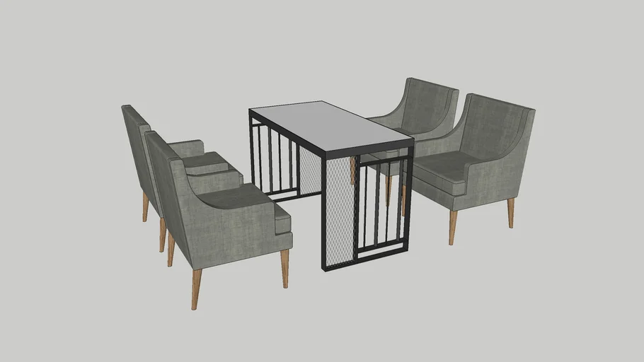 Coffee Chair 03 | 3D Warehouse