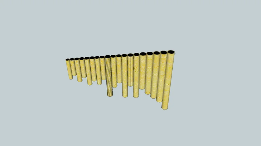 Pan Flute | 3D Warehouse
