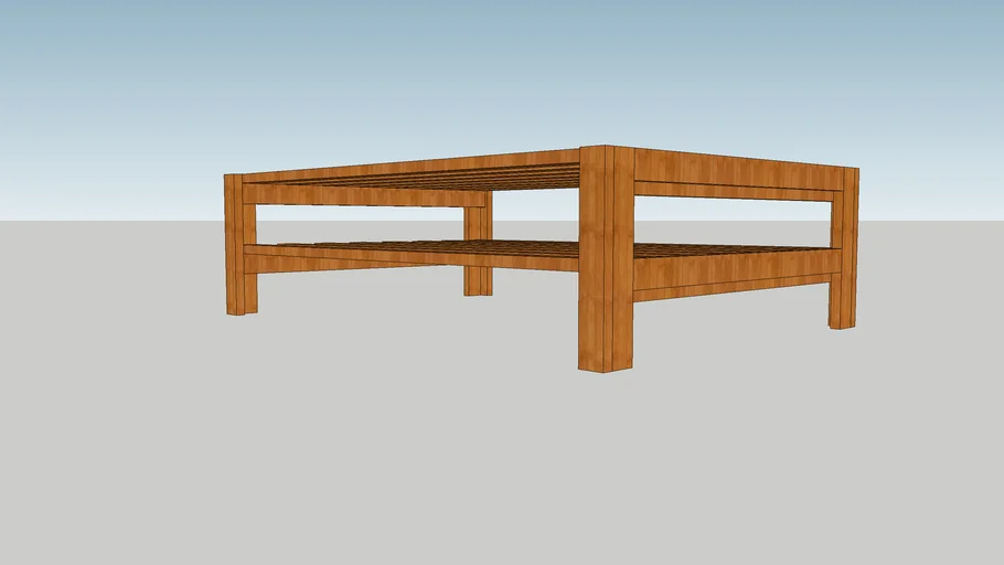 Platform Bed | 3D Warehouse