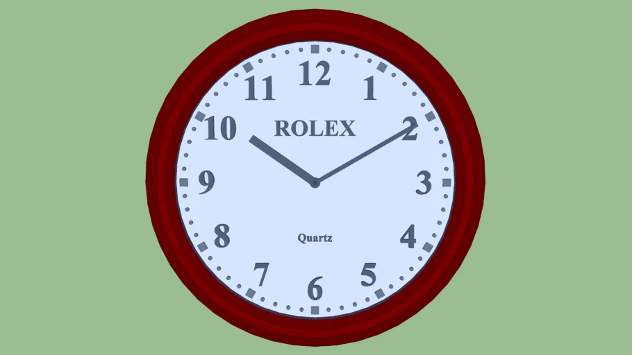 DC Wall Clock | 3D Warehouse