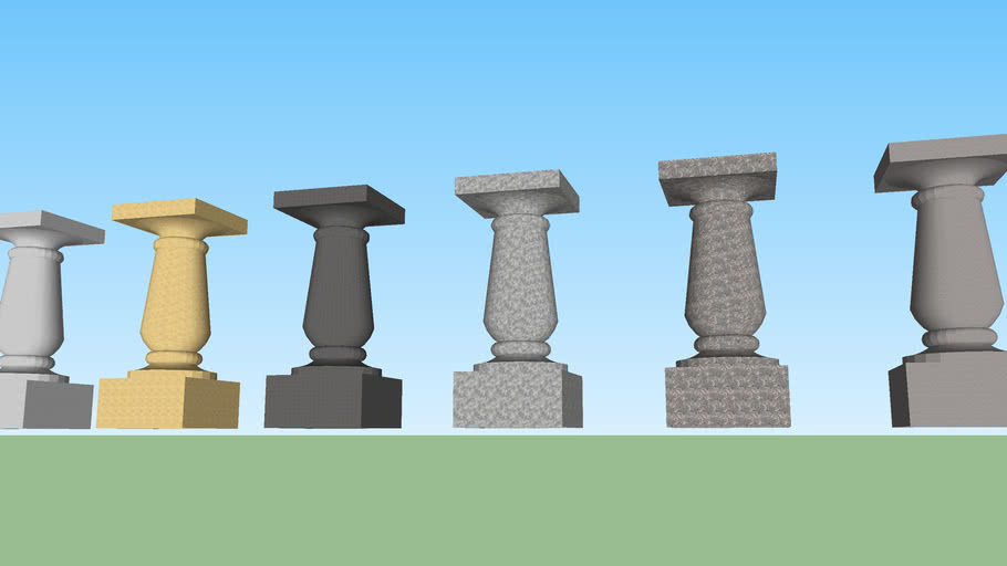 Balusters | 3D Warehouse