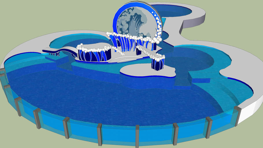 SeaWorld Orlando - Blue Horizons Staduim | 3D Warehouse