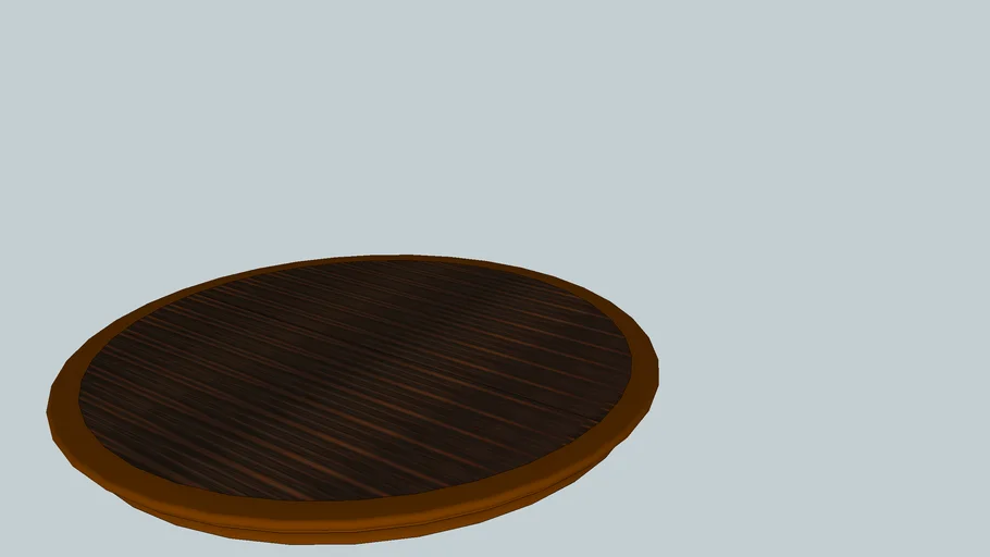 60'dia.Table Top | 3D Warehouse