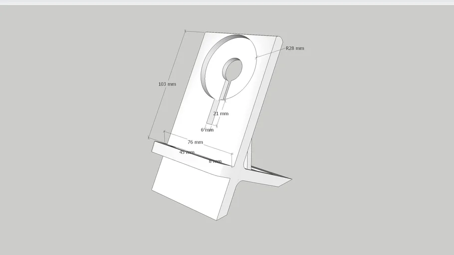 Iphone Stand | 3D Warehouse