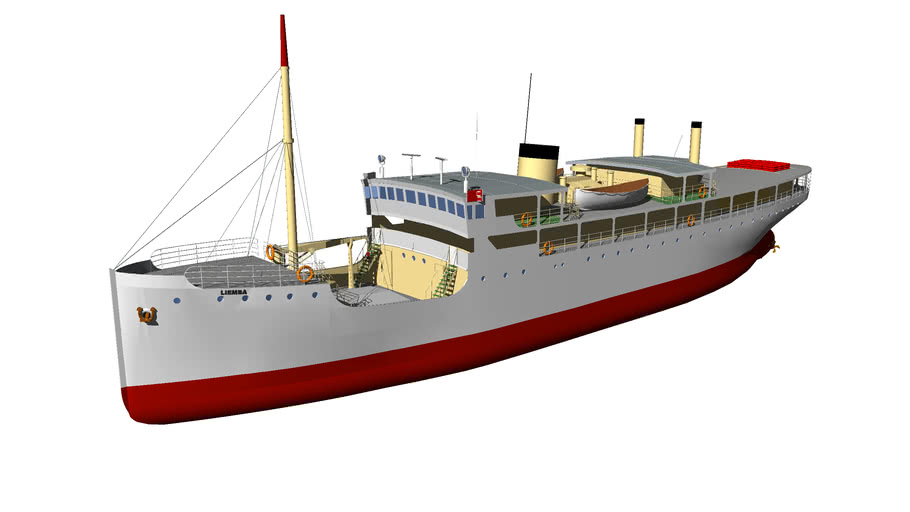 MV Liemba | 3D Warehouse