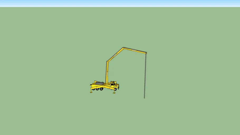 Mobile Concrete Pump | 3D Warehouse