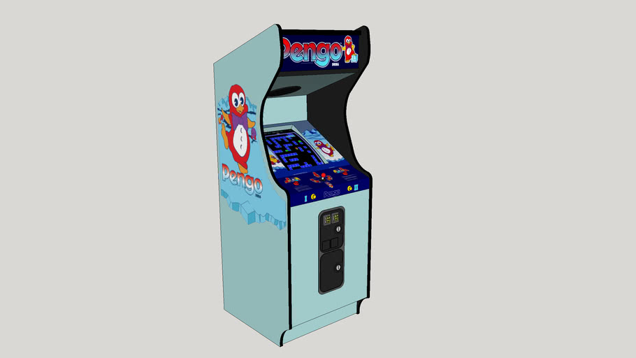 Pengo Arcade | 3D Warehouse