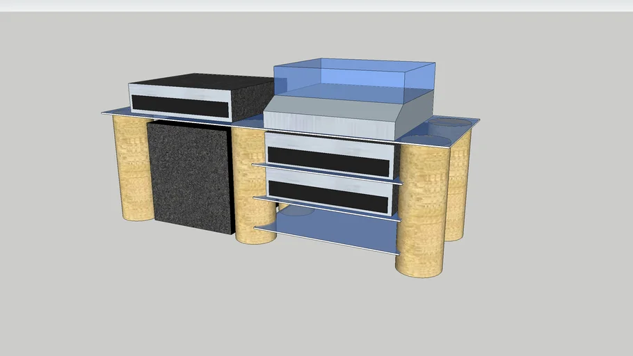 Revox 200 serie table project | 3D Warehouse