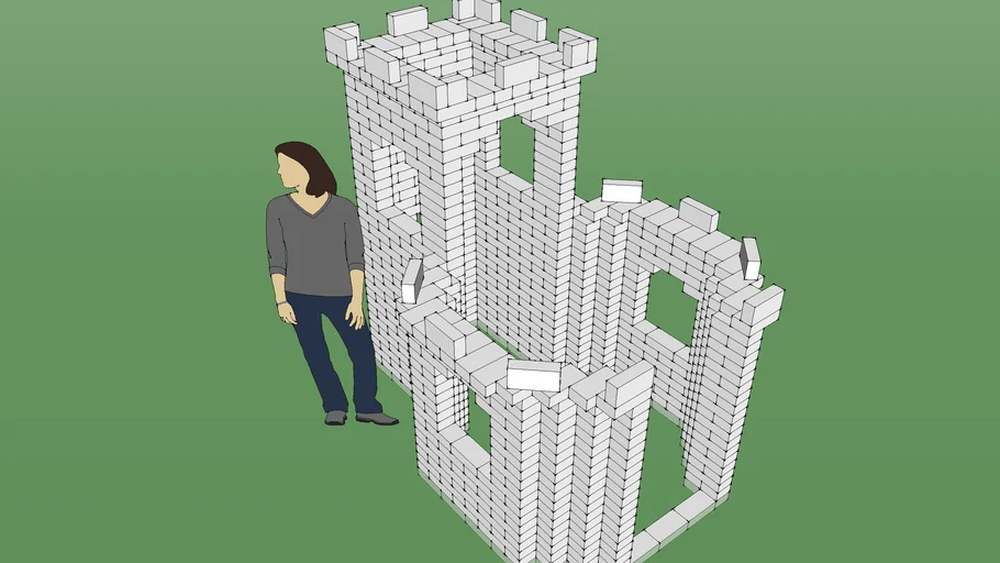 Brick Play Castle | 3D Warehouse