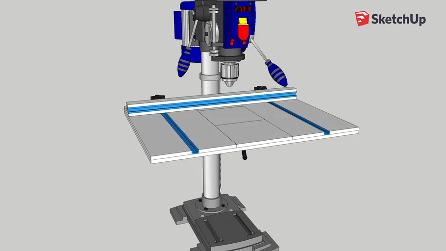 Drill Press Table | 3D Warehouse
