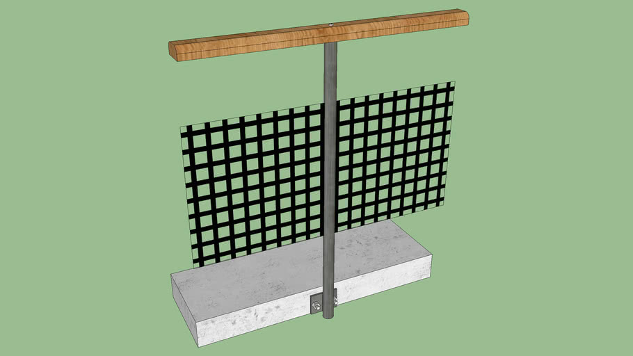 Steel hand rail | 3D Warehouse