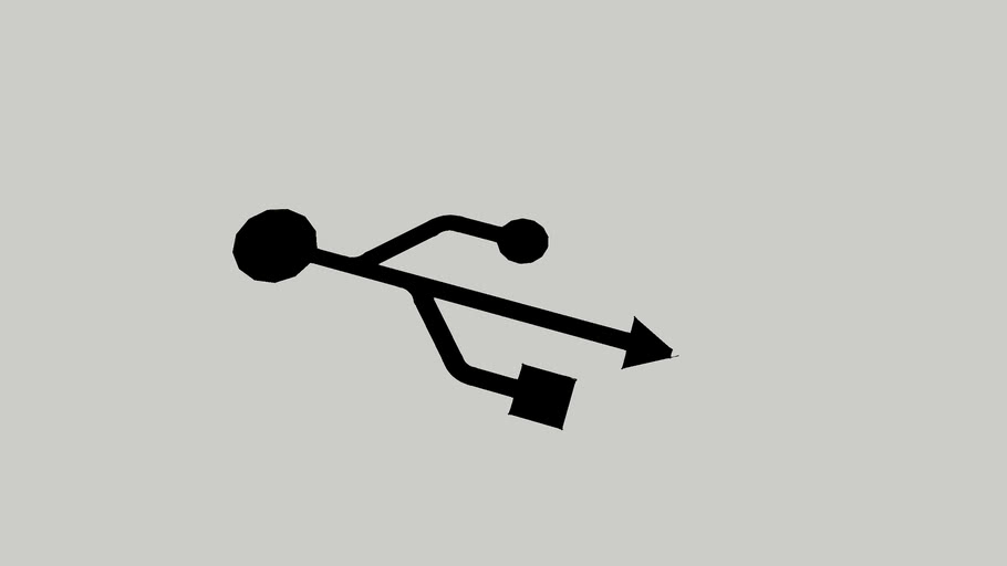 USB Logo | 3D Warehouse