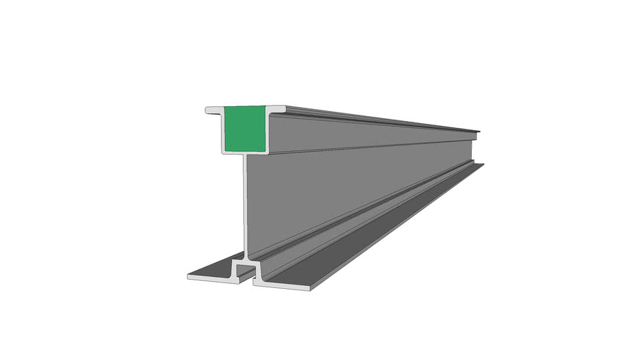 8' Aluma Beam | 3D Warehouse