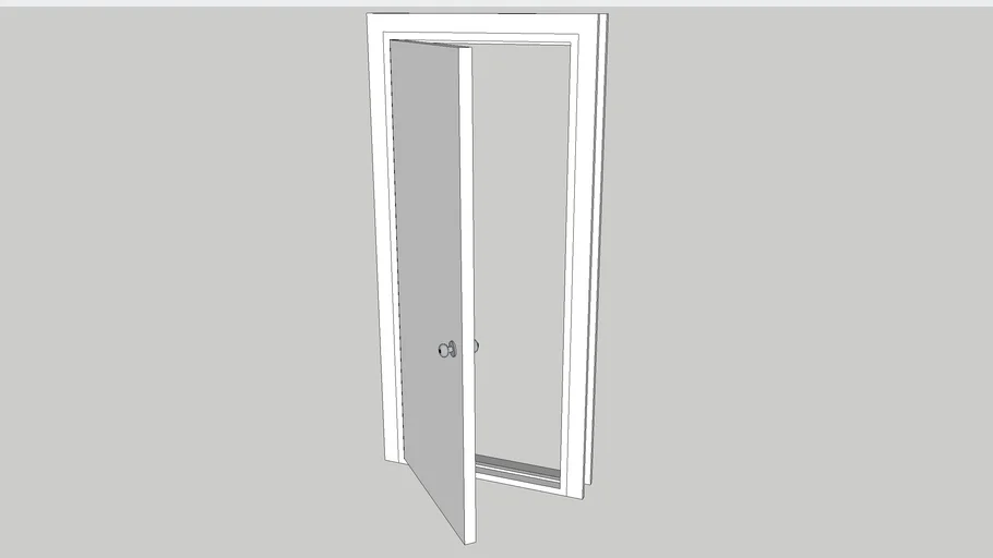 Door and frame | 3D Warehouse
