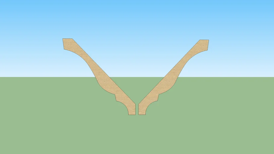 5-1/4 colonial crown | 3D Warehouse