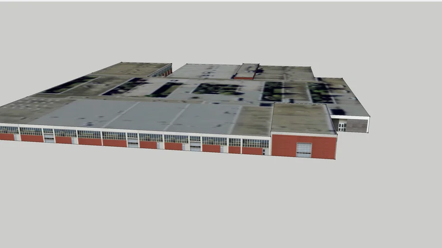 NAIT Industrial Building (A) | 3D Warehouse