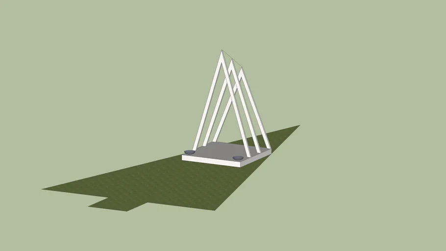 ISR Centennial Chapel with Tapered Steel Beam Roof | 3D Warehouse