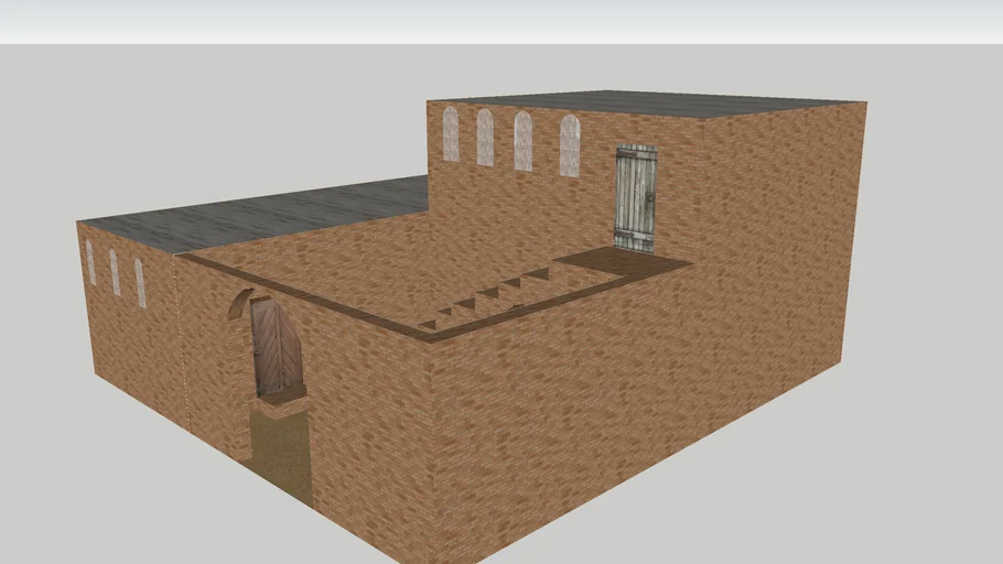 Middle eastern styled building | 3D Warehouse