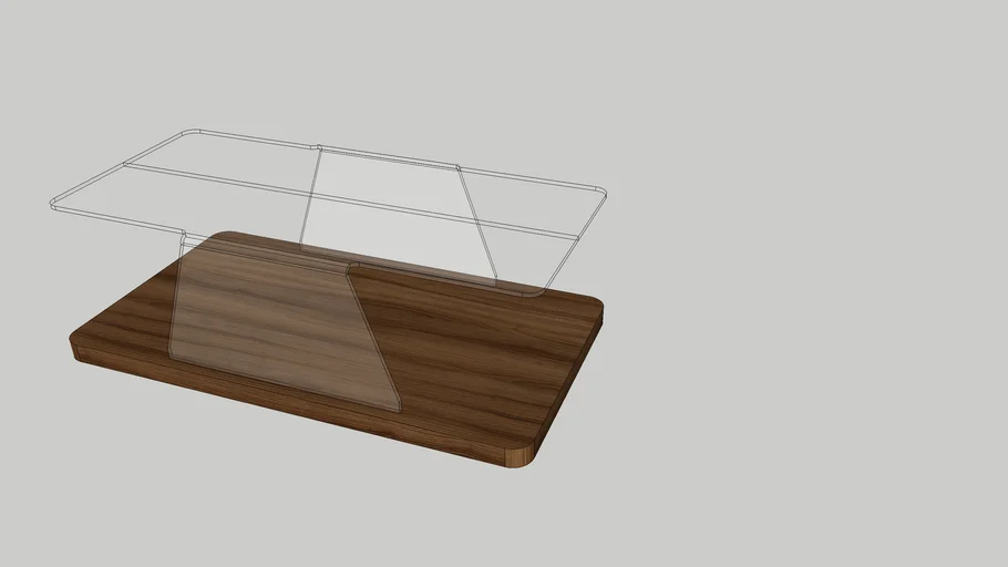 Mesa de centro foshan rectangular | 3D Warehouse